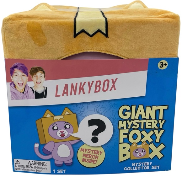 LankyBox | Toys | Lankybox Giant Mystery Foxy Box With Exciting Toys ...